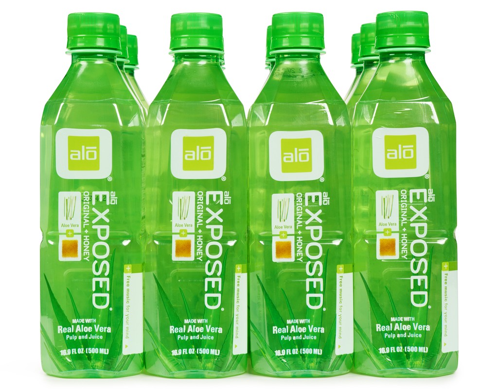 Alo Exposed Aloe Vera Juice-500 Ml X 12 Bottles - Bulkfood 2 Go